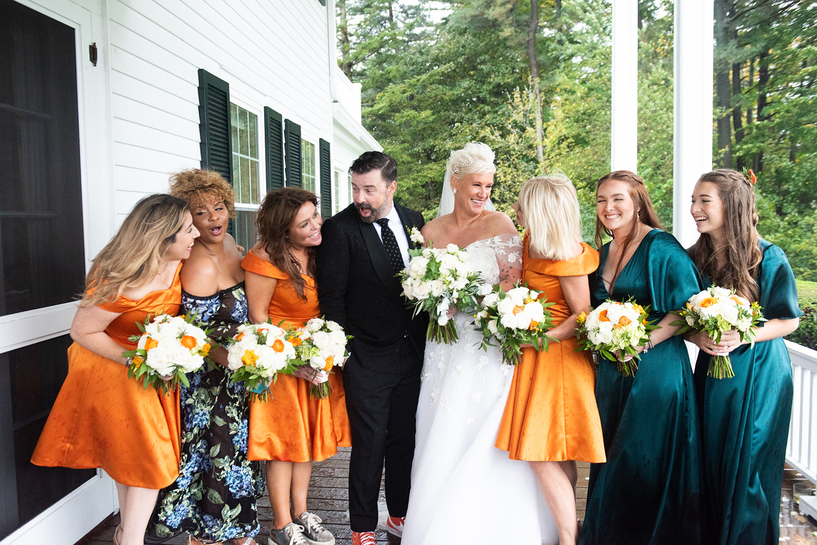 Anne Burrell marries Stuart Claxton in Upstate New York